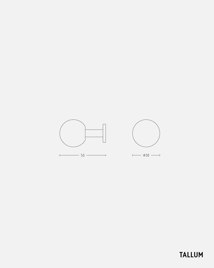 DIN Ball knob – Tallum